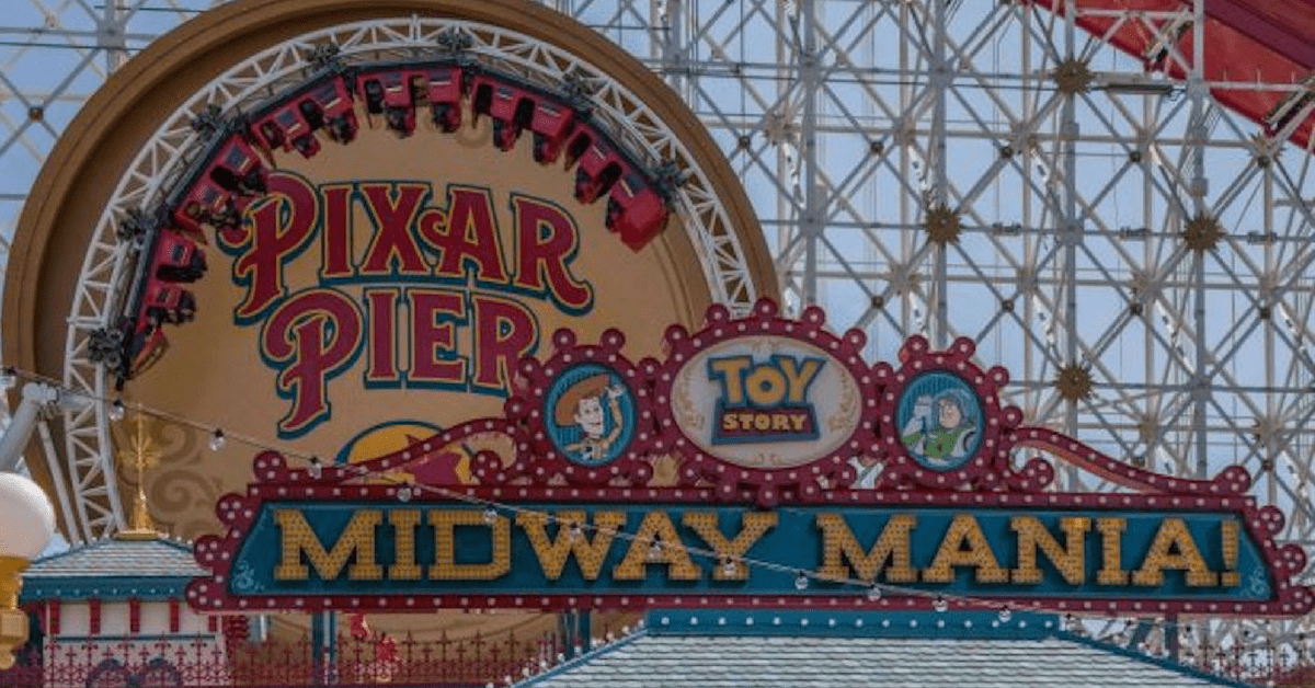 Disneyland Sneak Peek: Pixar Pier At Disney California Adventure Park