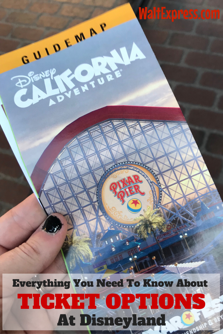 Everything You Need To Know About Disneyland Ticket Options
