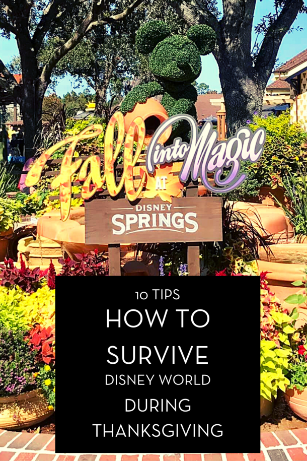 10 Tips On How To Survive Disney World During Thanksgiving Holidays